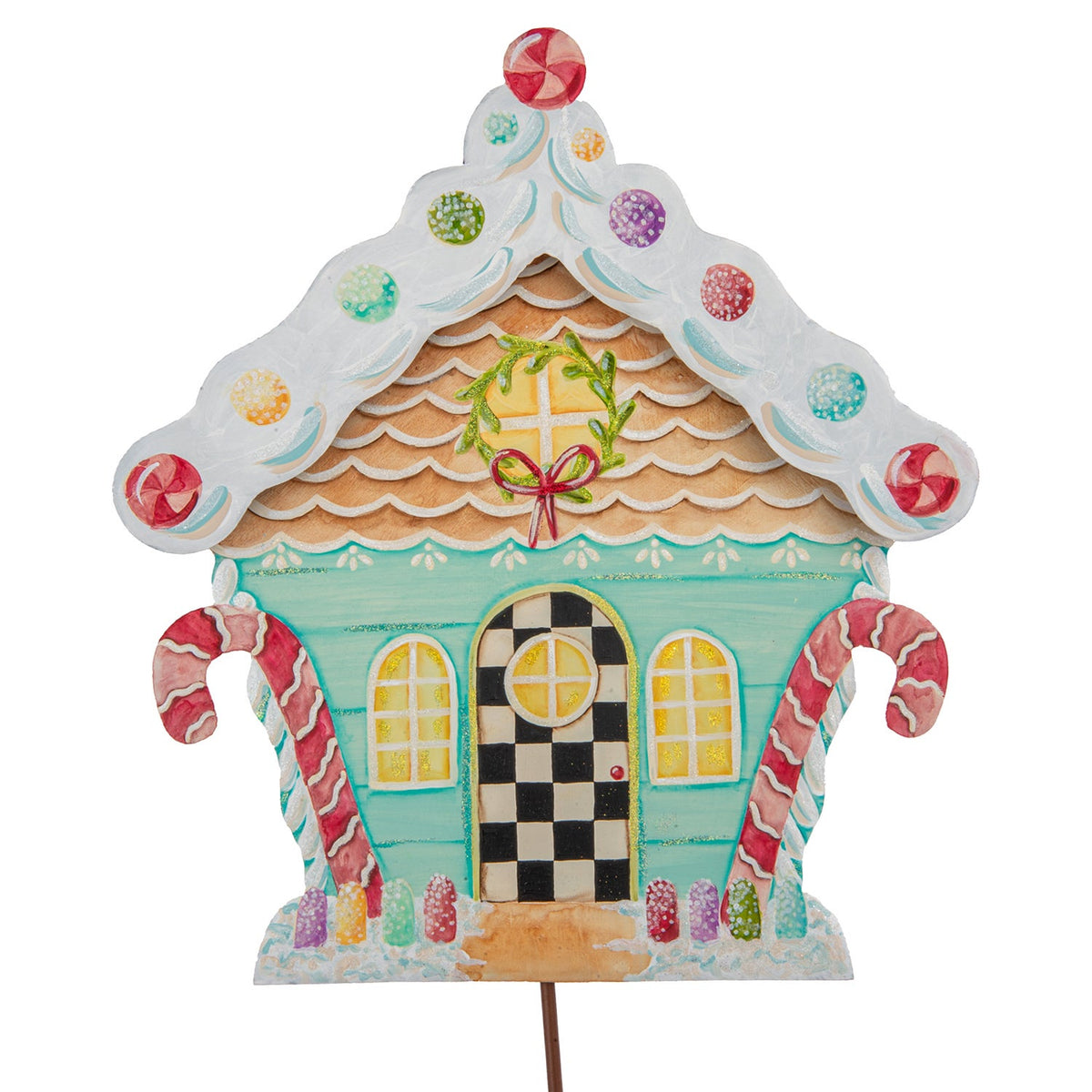 Gingerbread House Stake – Magnolias